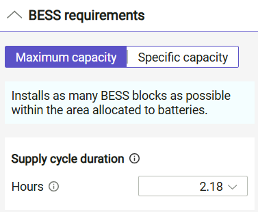 Standalone BESS in RatedPower