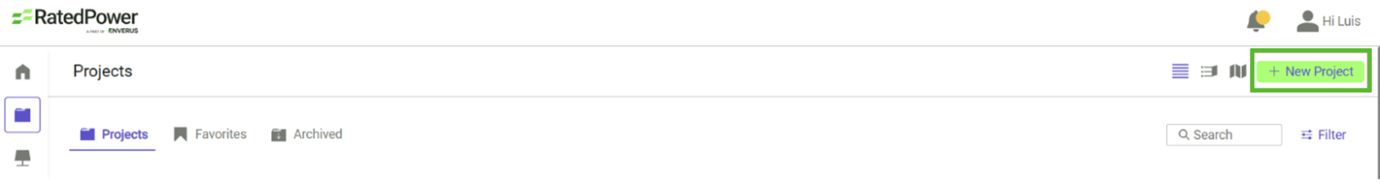 Standalone BESS in RatedPower