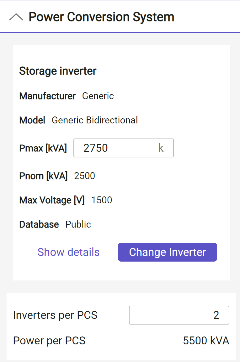 AC-coupled BESS in RatedPower