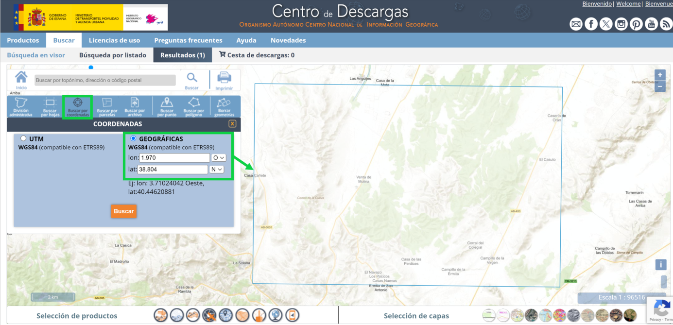 How to import Spanish topography data from the IGN (National Geographic ...