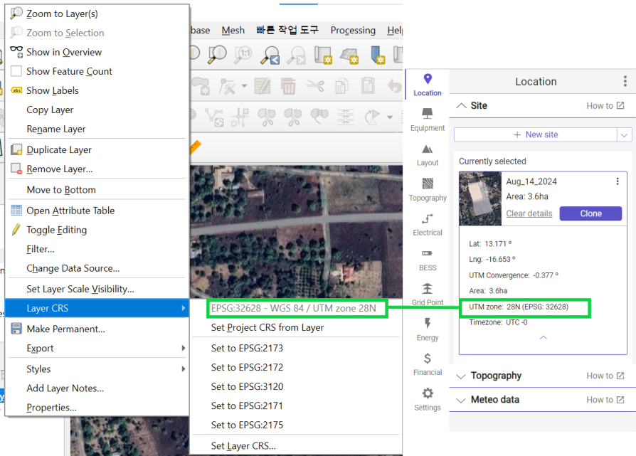 How to import site elements by uploading a file (KML, KMZ, SHP)