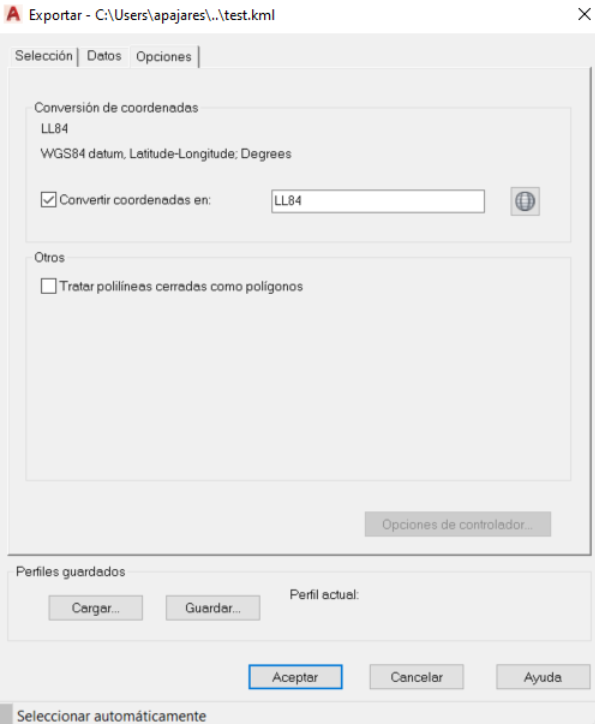 How to convert a CAD file to KML/KMZ with AutoCAD Map 3D