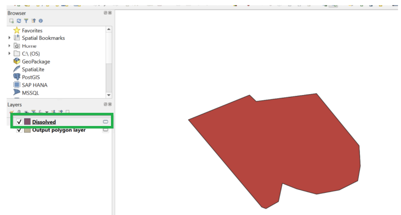 How to modify a site in QGIS (II): Overlapping areas