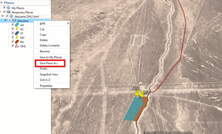 How to create an overhead line
