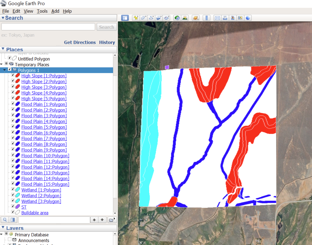 How to upload different types of restricted areas to RatedPower